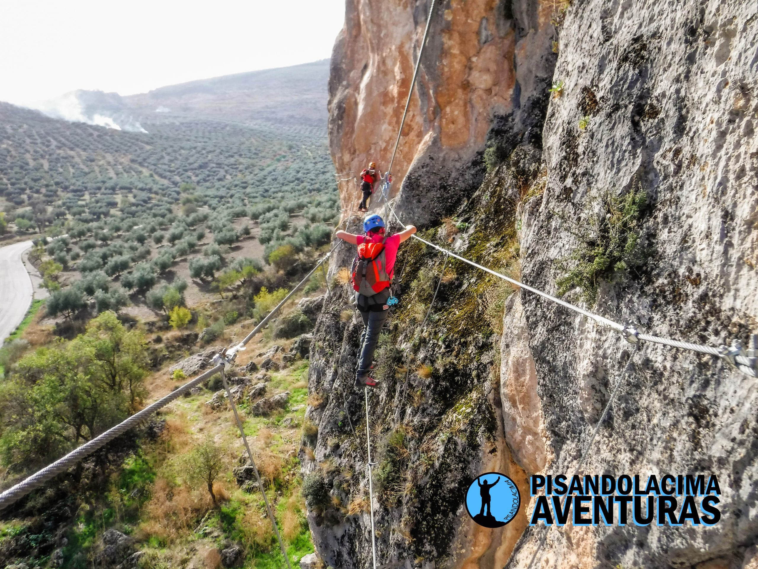 ⭐ Vía Ferrata de PUEBLOS de MOCLÍN ️ AVENTURA 2025